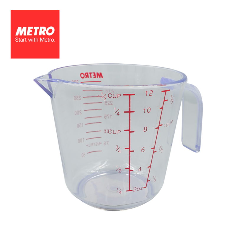 Metro Bakewares Measuring Cup Clear 300ml Polypropylene (PP) MB 5569 ...