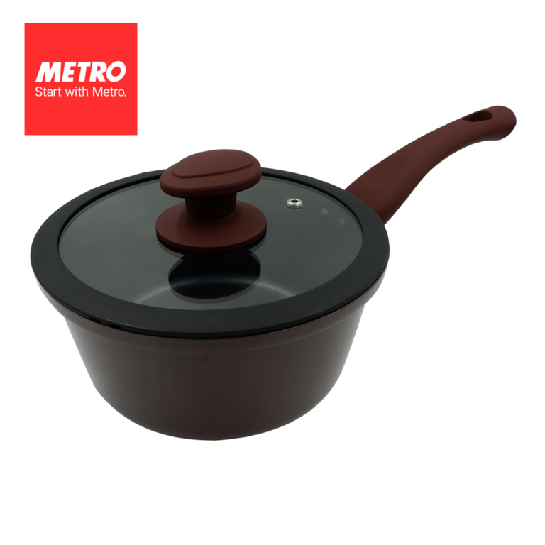 Primera by Metro Cookwares Sauce Pan 18cm Ceramic Induction Ready MPCW ...