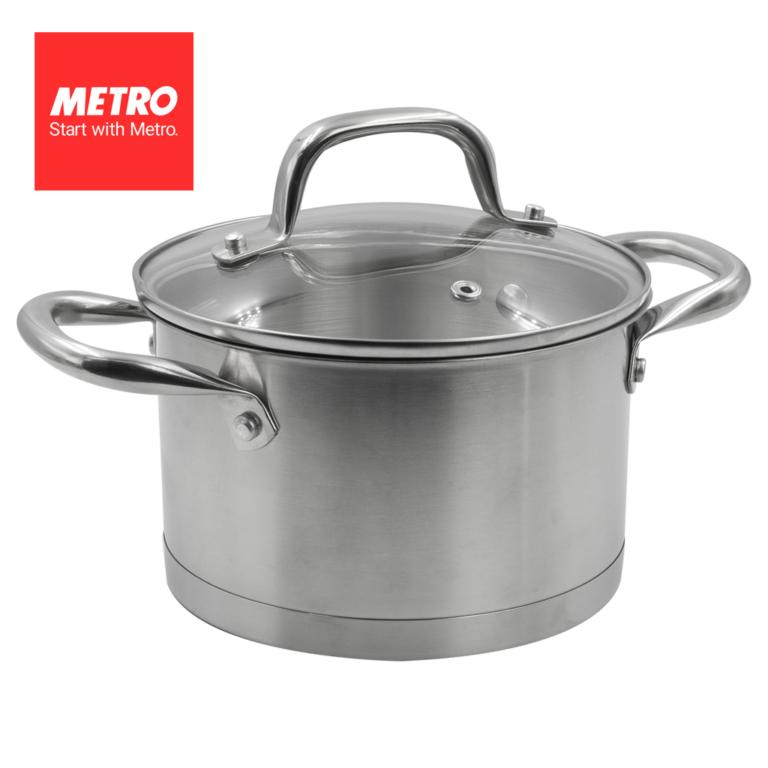 Premium Metro Stainless Steel Saucepot - Durable and Stylish
