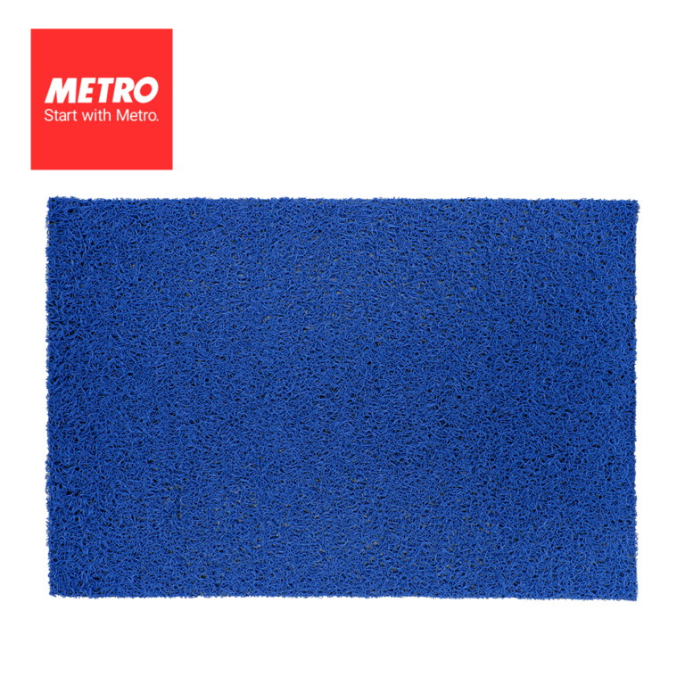 Metro Homewares Dirt Trap Mat 50x70cm + 40x60cm Blue Linen PDT 5235 ...