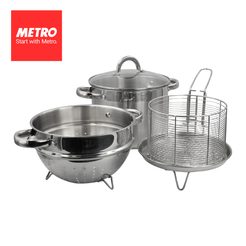 Primera by Metro Cookwares Multi Function Cooker Stainless Steel ...