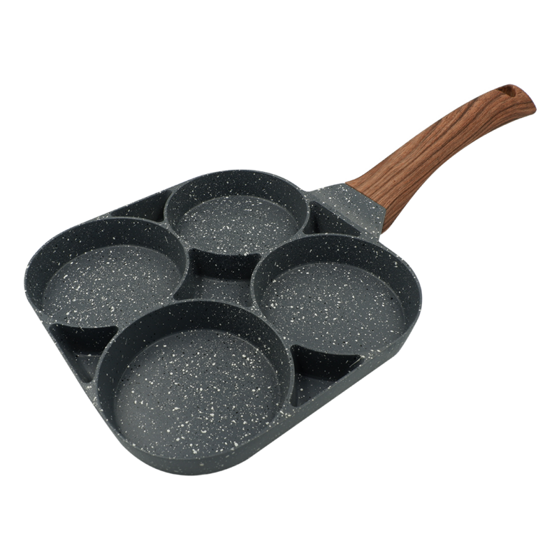 Metro Cookwares Primera Egg Pan 4 Grid Marble Coated Aluminum Non Stick ...