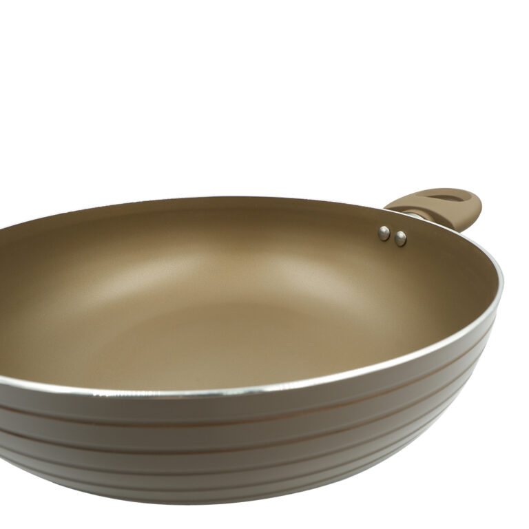 Primera by Metro Cookwares Wok with Glass Lid 30cm Aluminum Non Stick ...