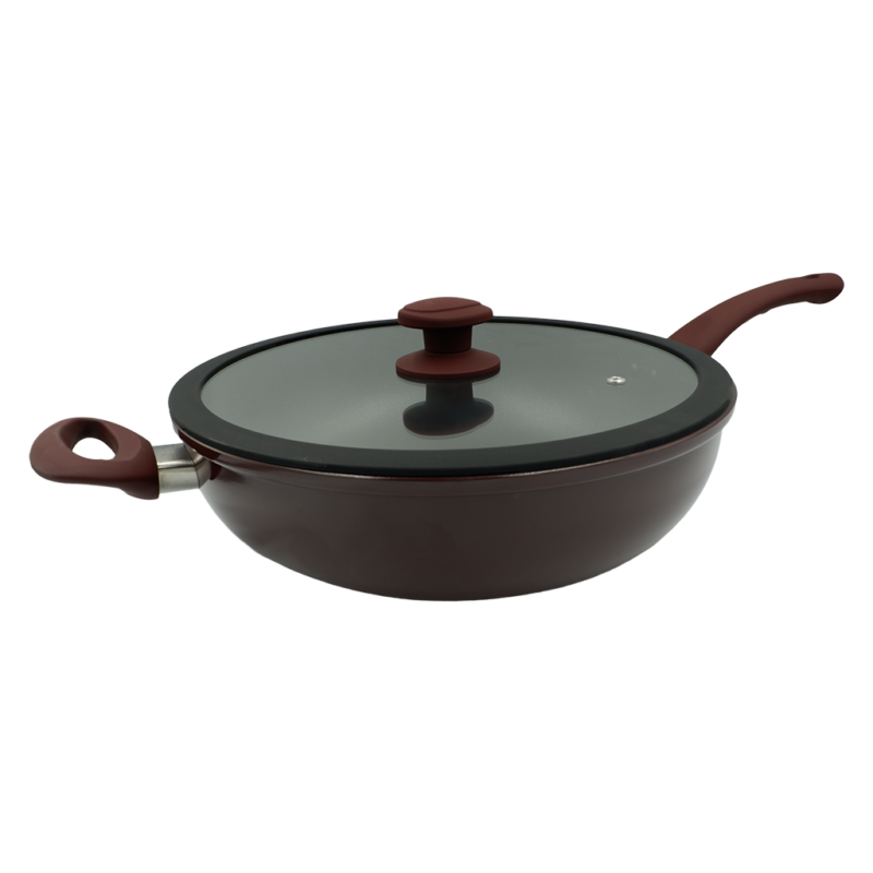Primera by Metro Cookwares Wok Pan Aluminum Induction Ready MPCW 7664 ...