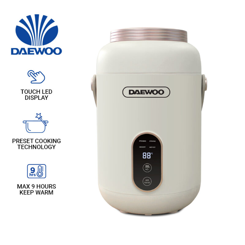 Daewoo Electronic Appliances Portable Intelligent Cooker DPIC-10LCRM ...